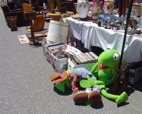 Even Kermit Was Having Fun Long Beach Antique Market Photo By Lisa