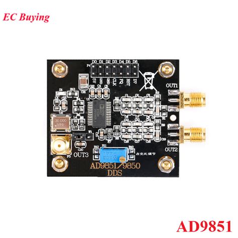 Купить Ad9851 Signal Generator Module Sine Wave Square Wave Signal