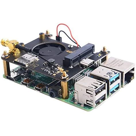 raspberry pi 3g 4g sim support hat for pi 3 4 zero
