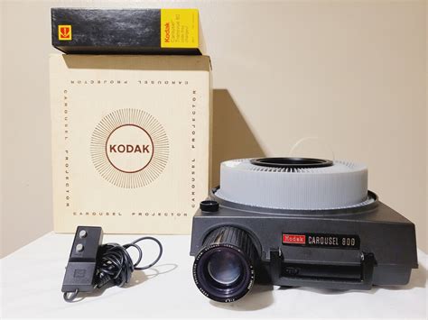 Kodak Carousel 800 Slide Projector Serviced Fully Functional Tested See Video Etsy