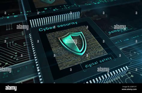 Cyber Security Computer Protection Digital Safety Technology With