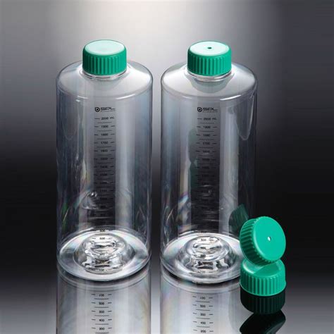 Roller Bottle Pshdpe Smooth Surface Type 850cm² Plug Cap Sterile Spl 40 Szt Genos