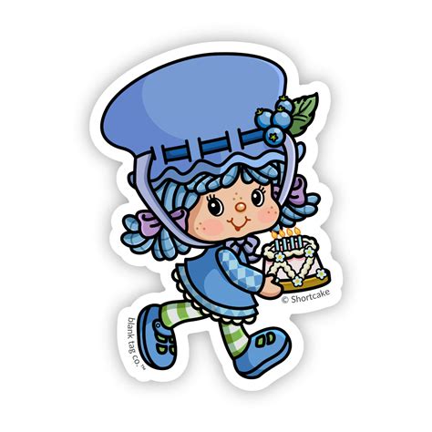 Blueberry Muffin Drawing Strawberry Shortcake