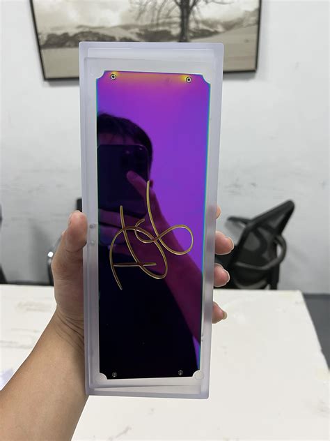 Rainbow Colors Plated Bakeneko 60 Keyboard Custom Polycarbonate