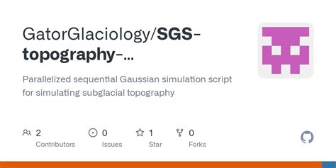 Github Gatorglaciologysgs Topography Parallelization Parallelized