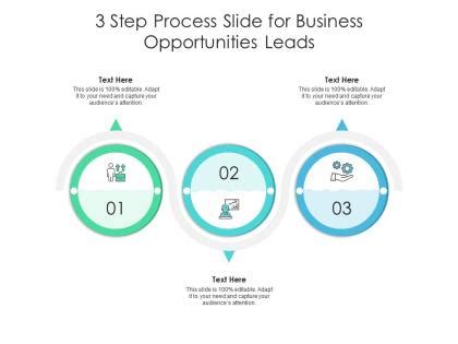 3 Step Process Slide Team
