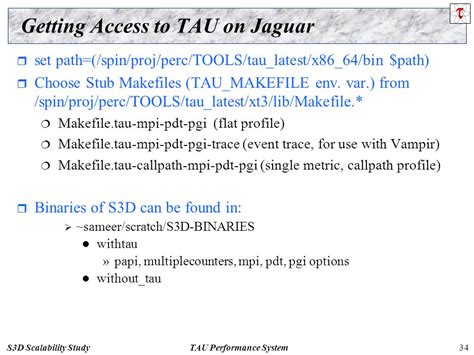 S3d Comparing Performance Of Xt3xt4 With Xt4 Sameer Shende Ppt Download