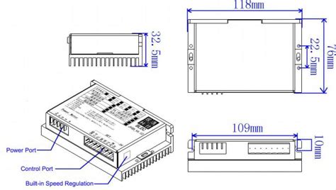 브러쉬리스 Pwm 컨트롤러 센서리스 Bldc 모터용 엔진 속도 컨트롤러