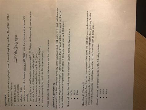 Solved Question 1 Assume A Firm Is Considering The Purchase