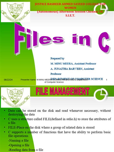 Files In C Pdf Computer File Pointer Computer Programming