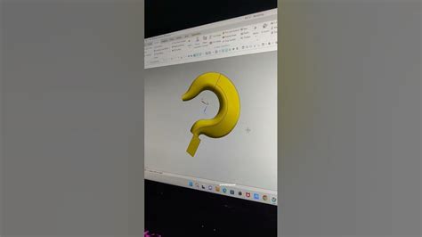 Siemens Nx Tutorial Through Curve Mesh Hook Youtube