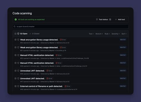 bearer cli using github action