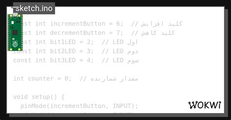 Bit Counter Copy Wokwi Esp32 Stm32 Arduino Simulator