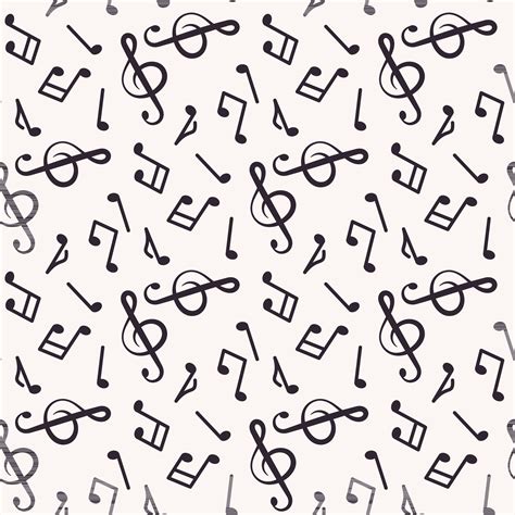 Musical Notes Pattern 24762905 Vector Art At Vecteezy