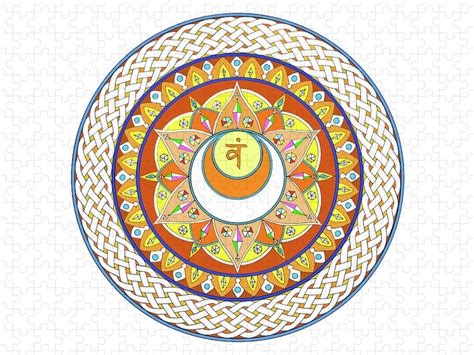 Sacral Chakra Mandala