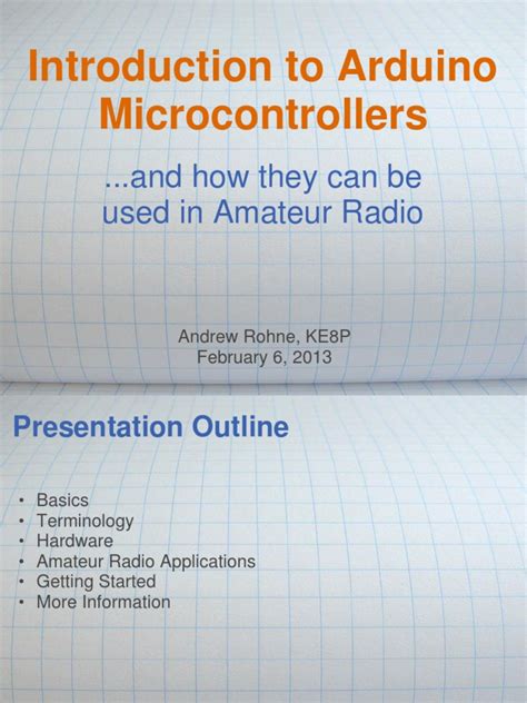 Introduction To Arduino Microcontrollers Pdf Arduino Microcontroller
