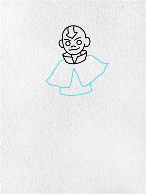 Draw Aang HelloArtsy