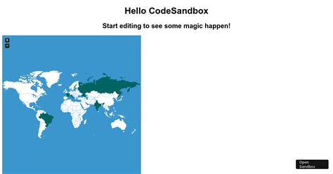 Map Component Codesandbox