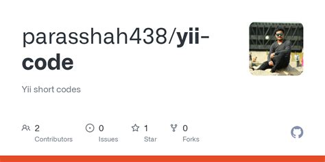 Github Parasshah438yii Code Yii Short Codes