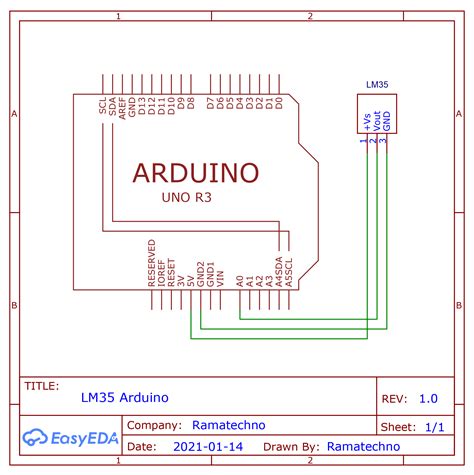 Tutorial Sensor Suhu Lm35 Arduino Ramatechno