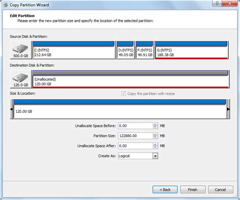 Several Steps To Copy Partition Or Disk To Memory Card