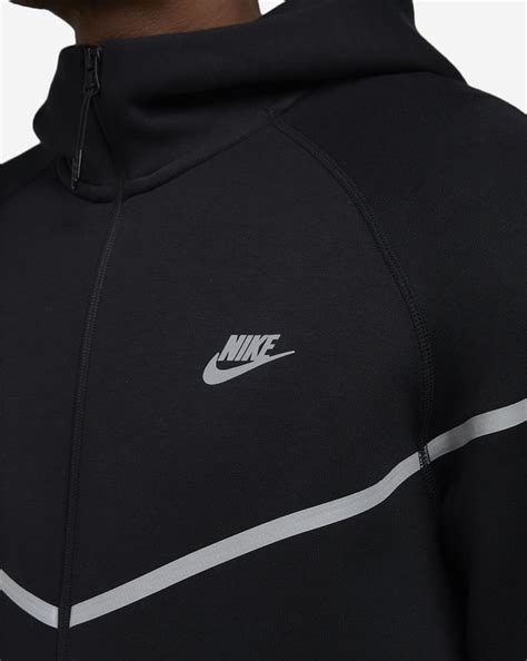 Shop Nike Tech Windrunner Fleece Reflective Full Zip Jacket Fz0754 010