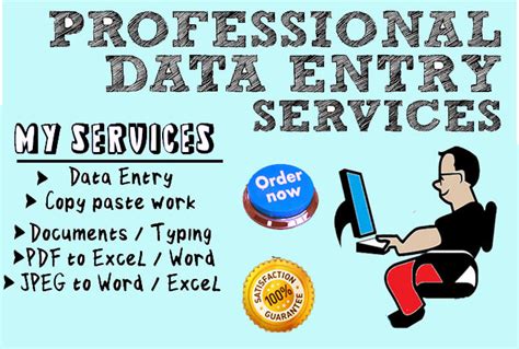 Expert Data Entry Worker For All Format Of Data For 10 Seoclerks