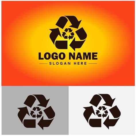 Premium Vector Recycling Icon Arrow Bio Garbage Biodegradable Waste