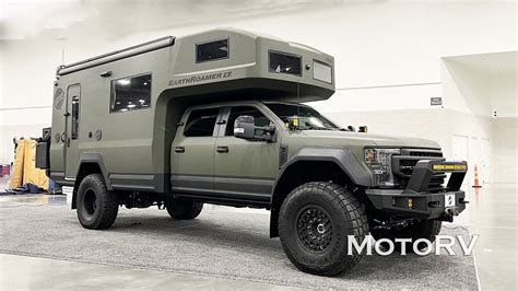 750k Earthroamer Lti 2023 Ford F 550 4wd 67l Turbo Diesel Overlanding Carbon Fiber Camper