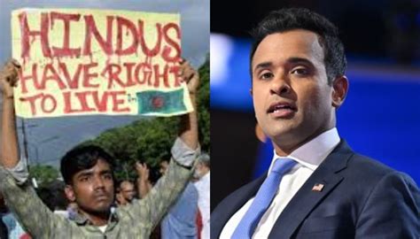 Republican Leader Vivek Ramaswamy Condemns Anti Hindu Violence In