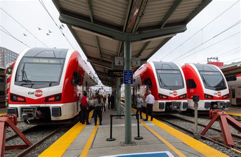 Caltrain Celebrates Full Electrification With Free Rides Station