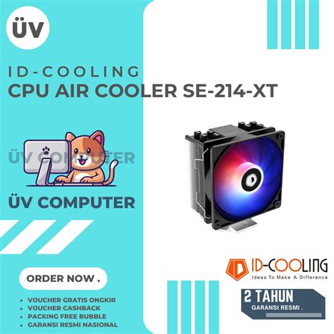 Jual Id Cooling Se 214 Xt Se 214 Rainbow Heatsink Fan Processor Cooler Shopee Indonesia