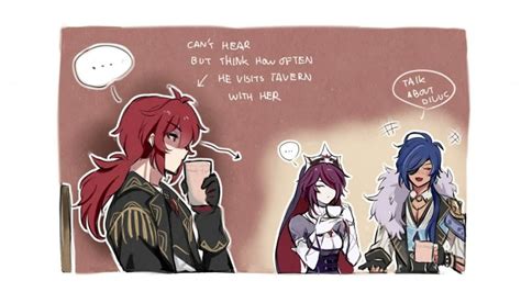Genshin Comic 13 Diluc And Kaeya Youtube