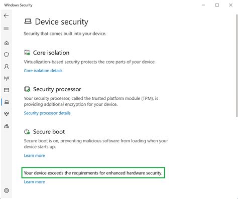 Bios And Operating System Requirements To Met Support Secured Core Personal Computing Dell Us