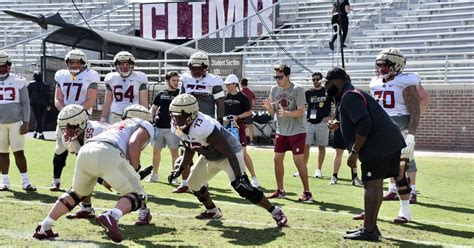 Photo Gallery: FSU Spring Practice No. 11 inside Doak Campbell Stadium