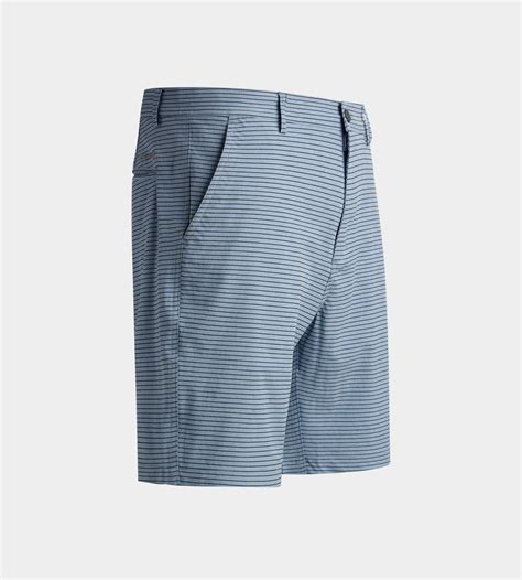 Heritage Stripe Shorts In Denim Golf Shorts Druids