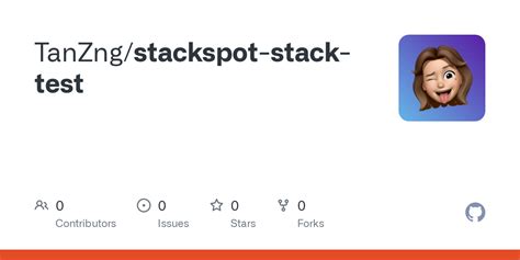 Github Tanzng Stackspot Stack Test