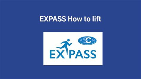 Expass How To Lift Youtube