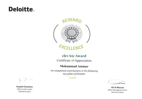 Mohammad Ammar On Linkedin Deloitte 17 Comments