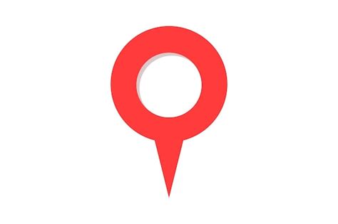 Premium Vector Pin Map Place Location Icon Gps Navigation Position