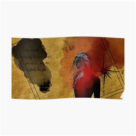 Alosa Pirate Queen Daughter Of The Pirate King Poster By Jes Stevens Redbubble