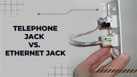 Telephone Jack Vs Ethernet Jack Whats The Difference