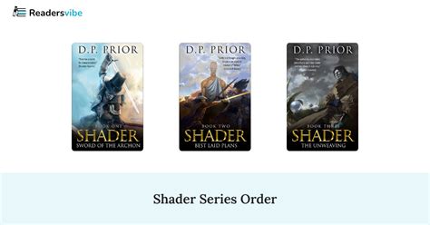 Shader Book Series In Order 4 Books