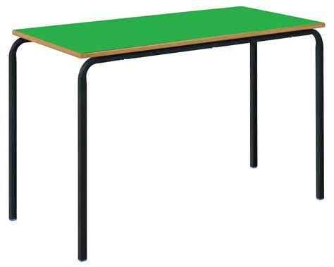 Stacking Rectangle Classroom Table 1100 X 550mm Duraform Pu Edge