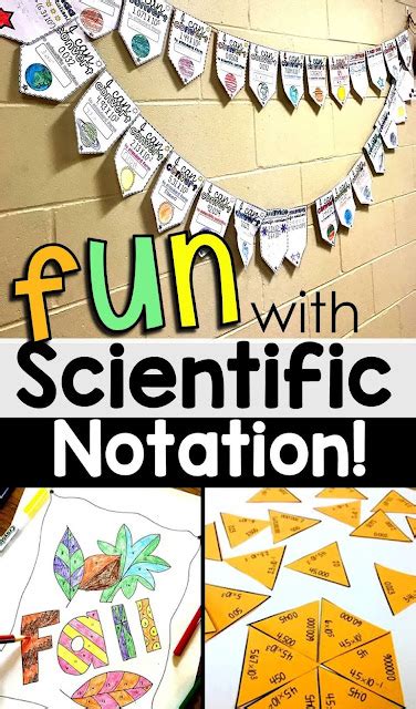 Scaffolded Math And Science Making Scientific Notation Fun In The