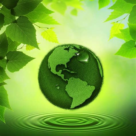 Premium Photo Green Earth Abstract Environmental Backgrounds