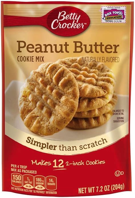 Betty Crocker Peanut Butter Cookie Mix