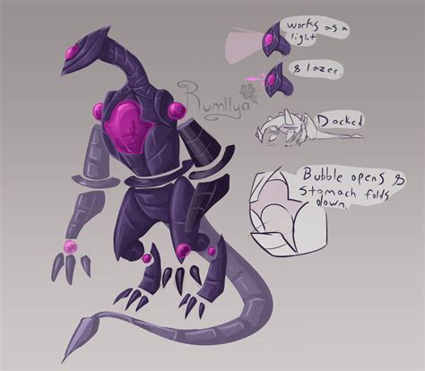 Alien Mech Concept Art By Ridaine On Deviantart