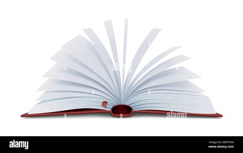 realistic flipping pages stock vector image and art alamy