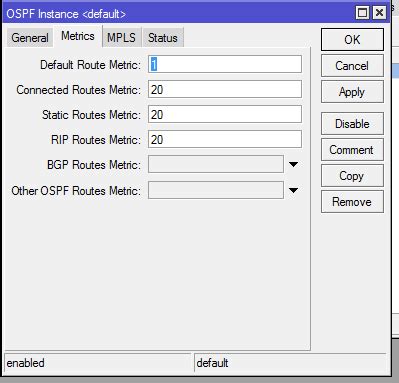 OSPF Multiple Gateways Mikrotik Ver Forwarding Protocols MikroTik Community Forum